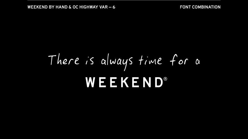 Weekend | FCKLCK STUDIO